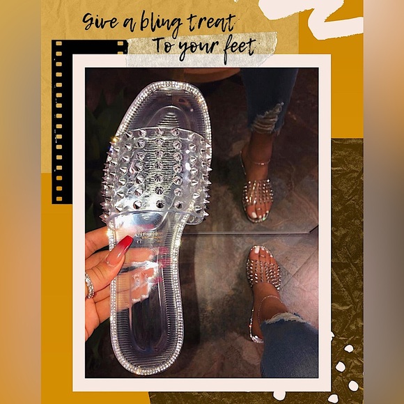White Reef | Shoes | Bali Spike Jelly Slides | Poshmark